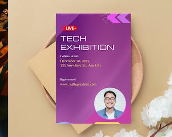 Tech Invitation - Etsy UK