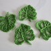 Monstera Leaf Coasters, Monstera Leaf Coaster Set, Crochet Monstera ...