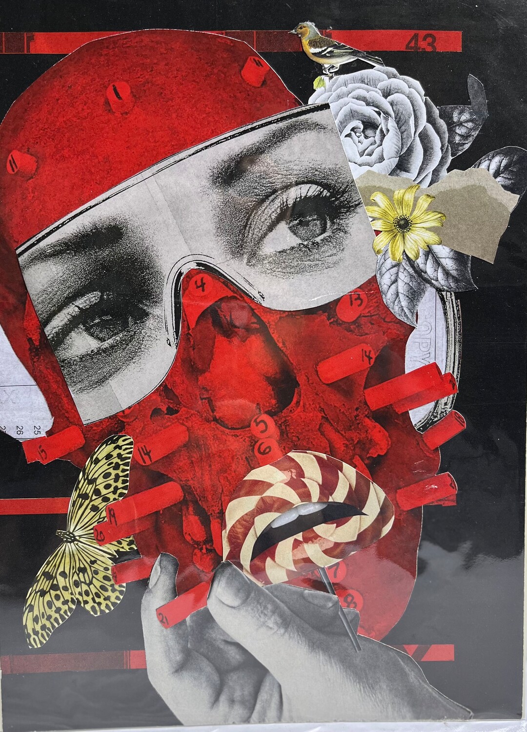 Forensic, Original Hand-cut Collage - Etsy