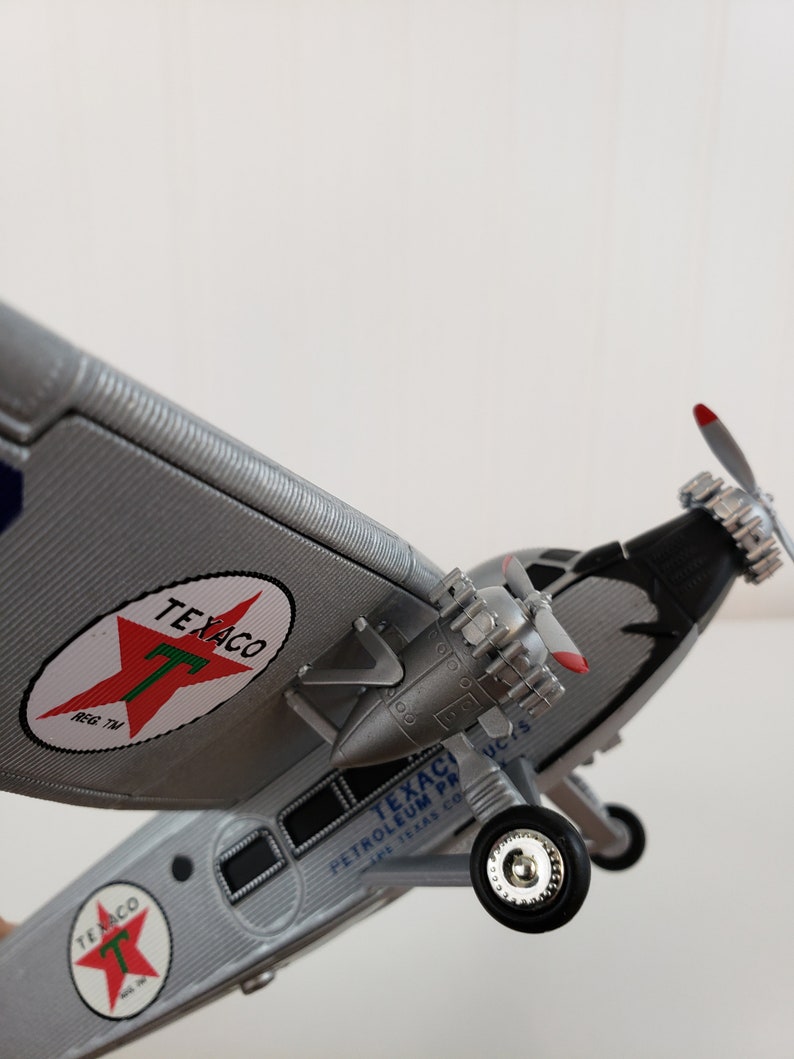 WINGS OF TEXACO, Texaco Airplane, Texaco's First Plane, 1927 Ford Tri ...