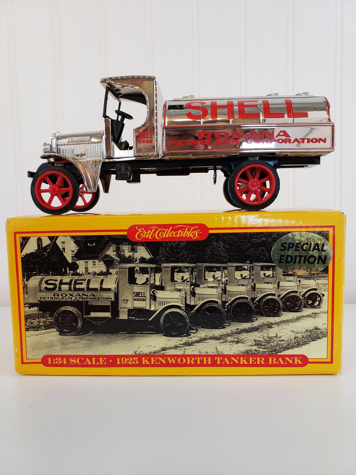 Shell 1925 Kenworth Tanker, Die Cast Metal Replica, Shell Collectibles ...