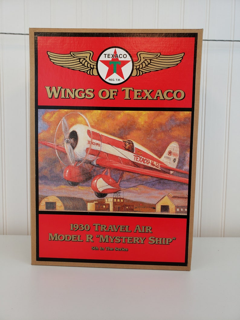 Wings of Texaco 1930 Travel Air Model R Mystery Ship, Die Cast Metal ...