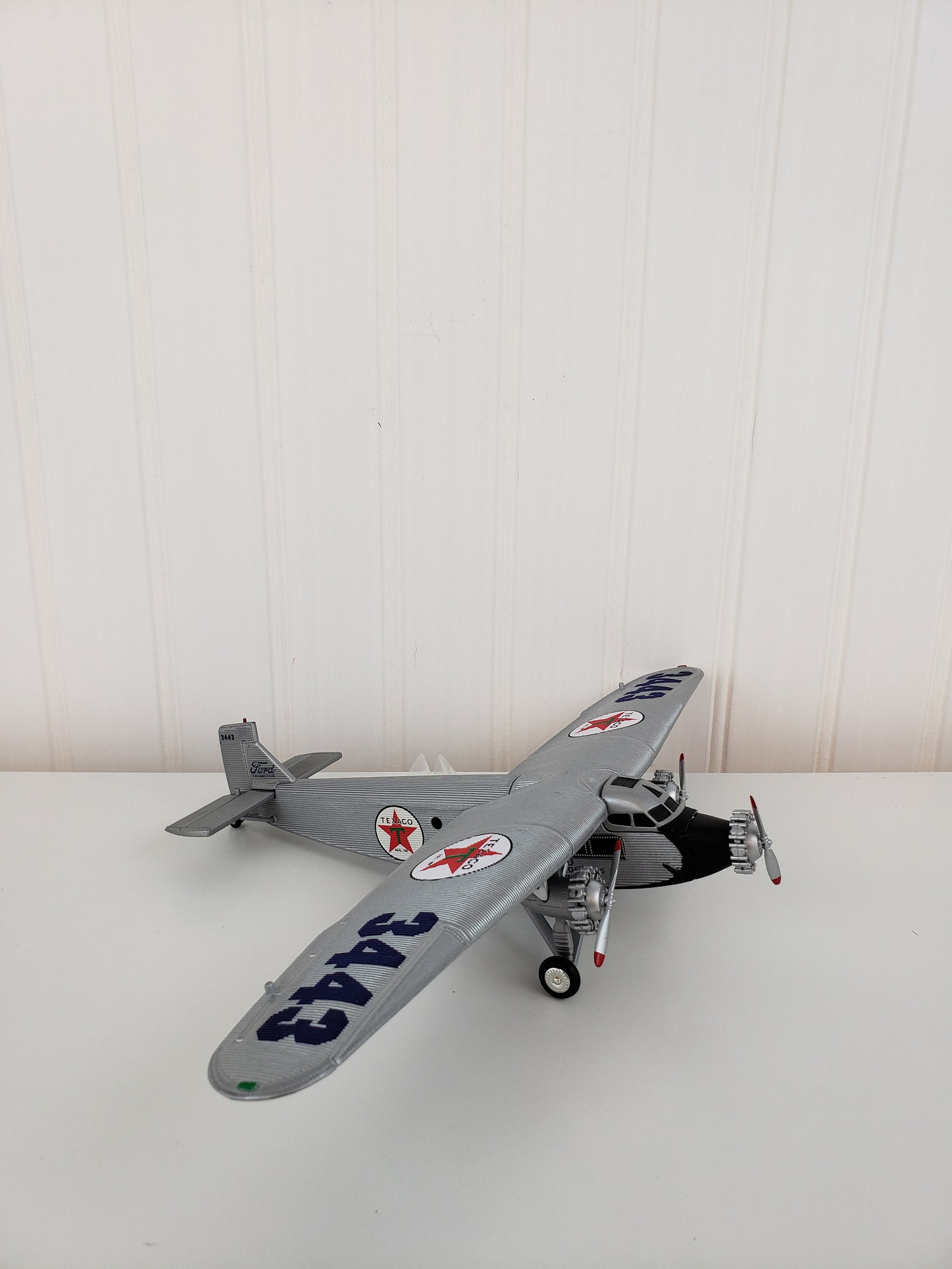 WINGS OF TEXACO, Texaco Airplane, Texaco's First Plane, 1927 Ford Tri ...