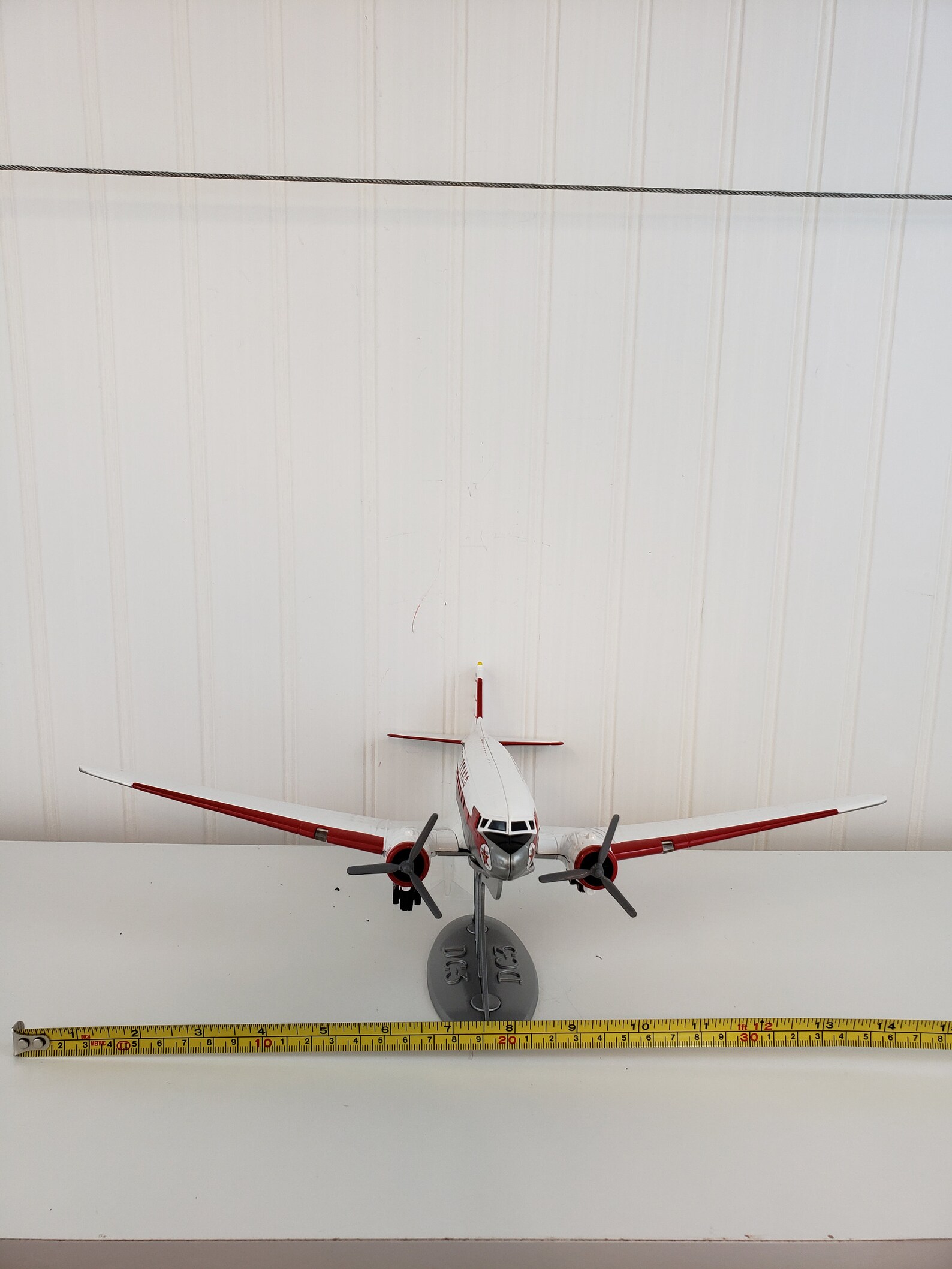 Texaco Douglas DC-3 Gooney Bird, Die Cast Metal Replica, Vintage Metal ...