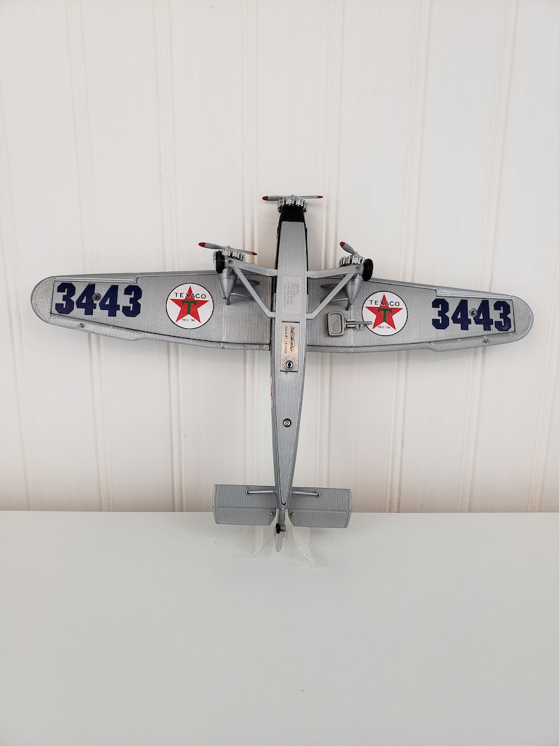 WINGS OF TEXACO, Texaco Airplane, Texaco's First Plane, 1927 Ford Tri ...