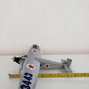 WINGS OF TEXACO, Texaco Airplane, Texaco's First Plane, 1927 Ford Tri ...