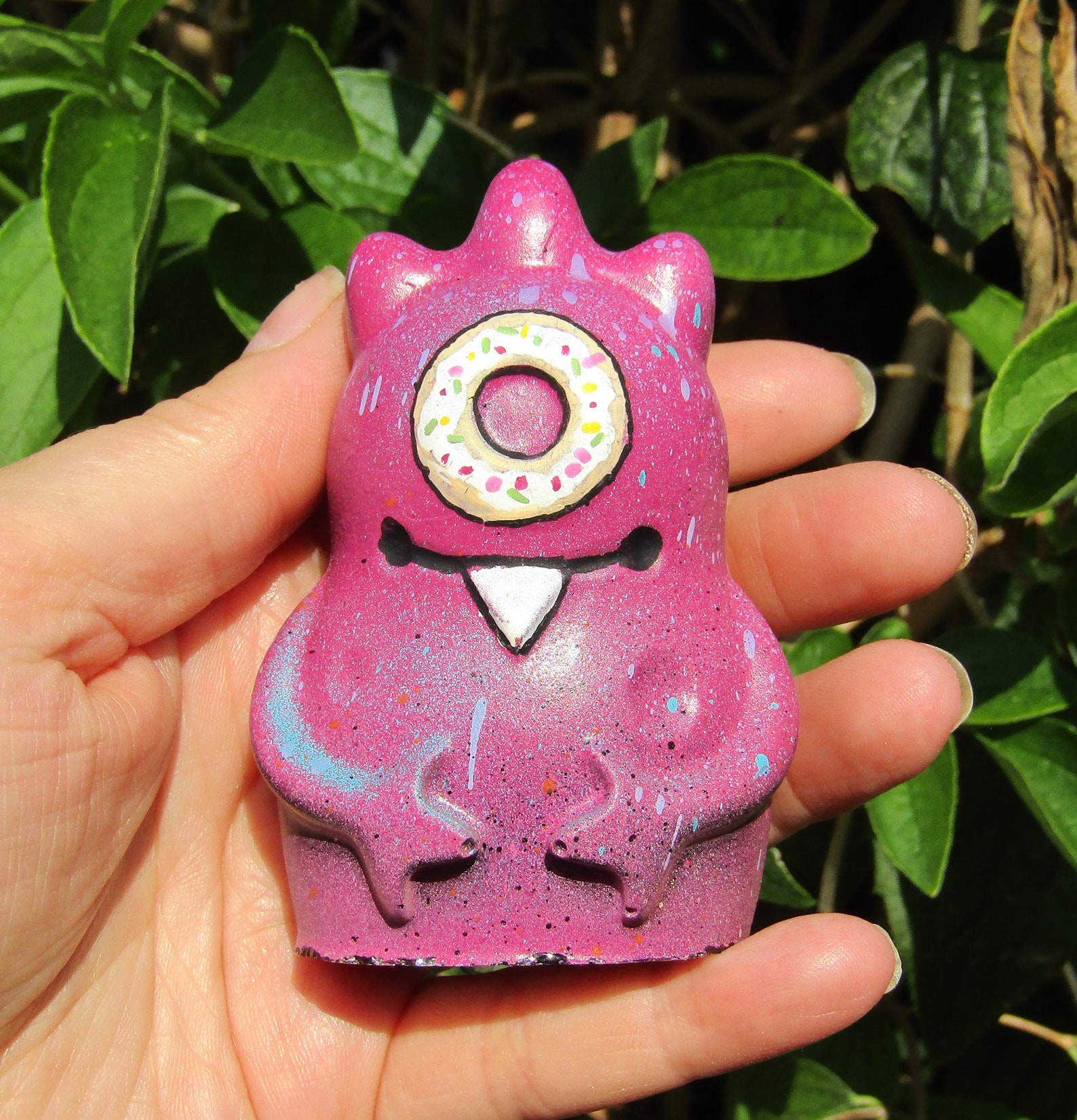 Resin monster art toys | Etsy