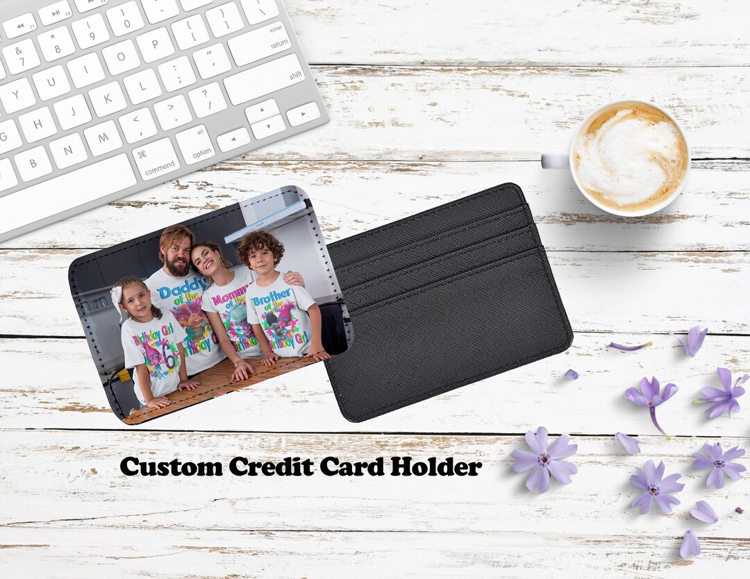 Credit Card Holder, Custom Card Holder - Etsy