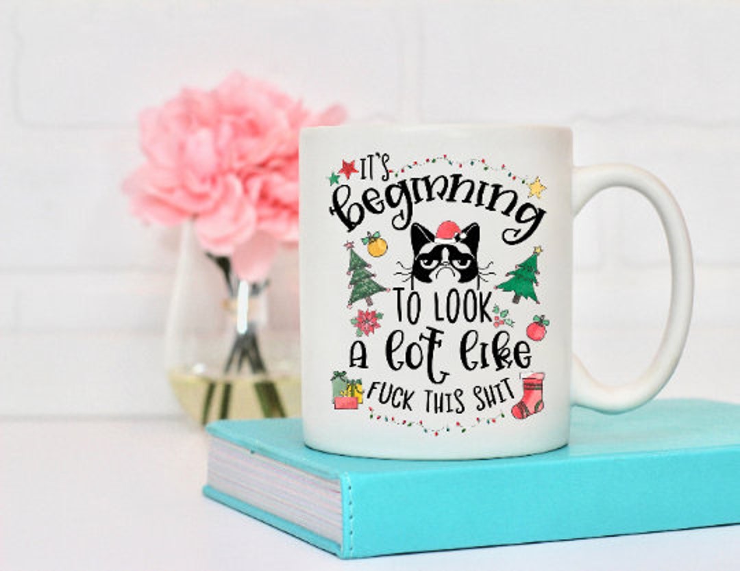 Cursing Mug Adult Mug Christmas Gifts Coffee Mugs Grumpy - Etsy New Zealand