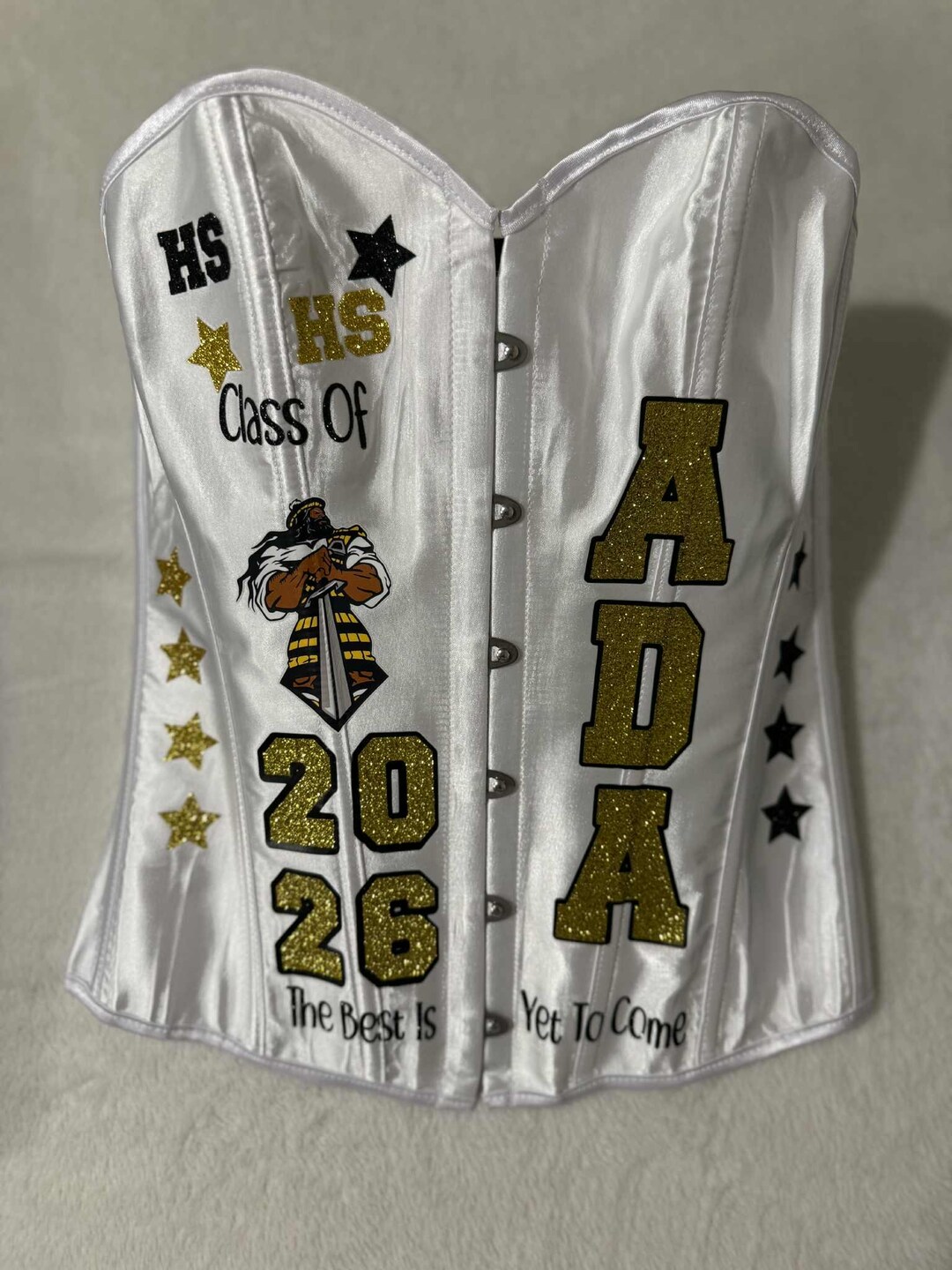 Custom Graduation or Birthday Corset – Personalized Statement Piece - Etsy