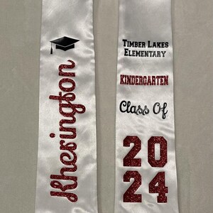 Class of 2025 Youth Graduation Cap OR Stole - Etsy