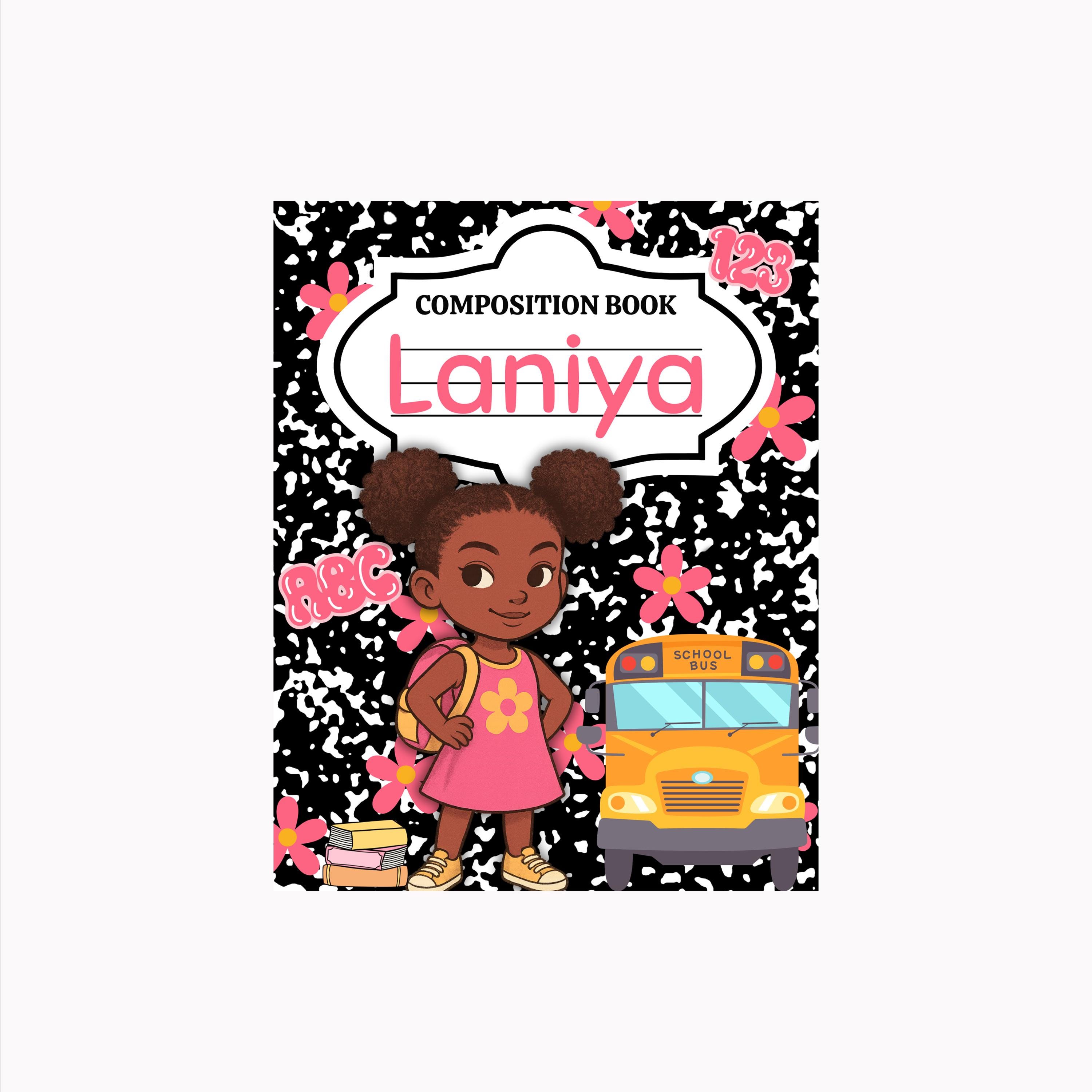 Custom Composition Notebook – Personalized With Name - Etsy