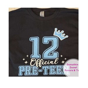 12th Birthday Tee - Etsy