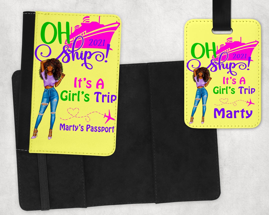 Passport Cover, Personalized Luggage Tag - Etsy