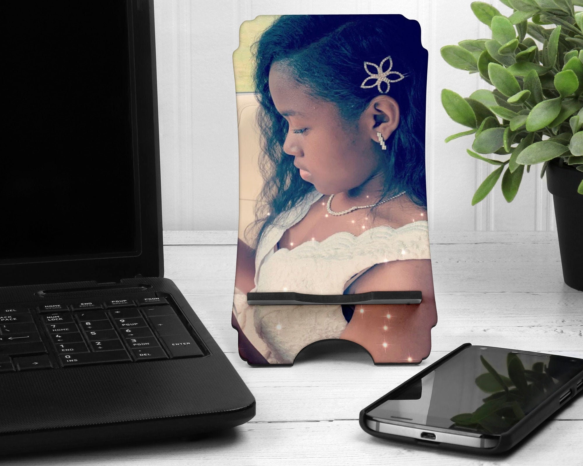 Personalized Cell Phone Stands Photo Cell Phone Stand Custom | Etsy