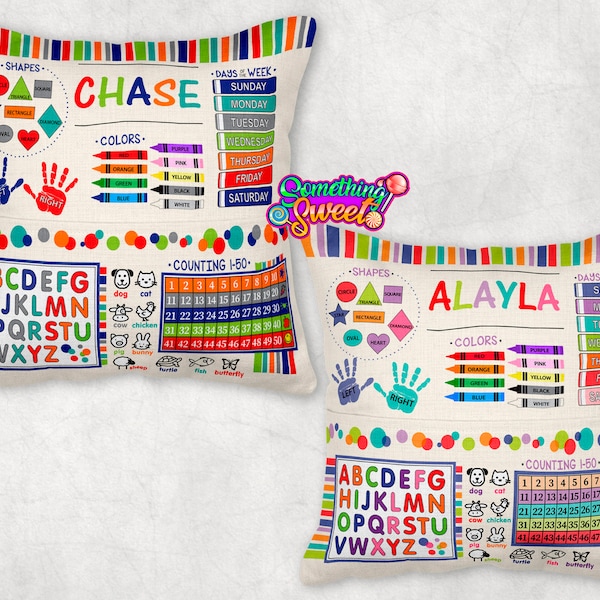 Learning Pillow - Etsy