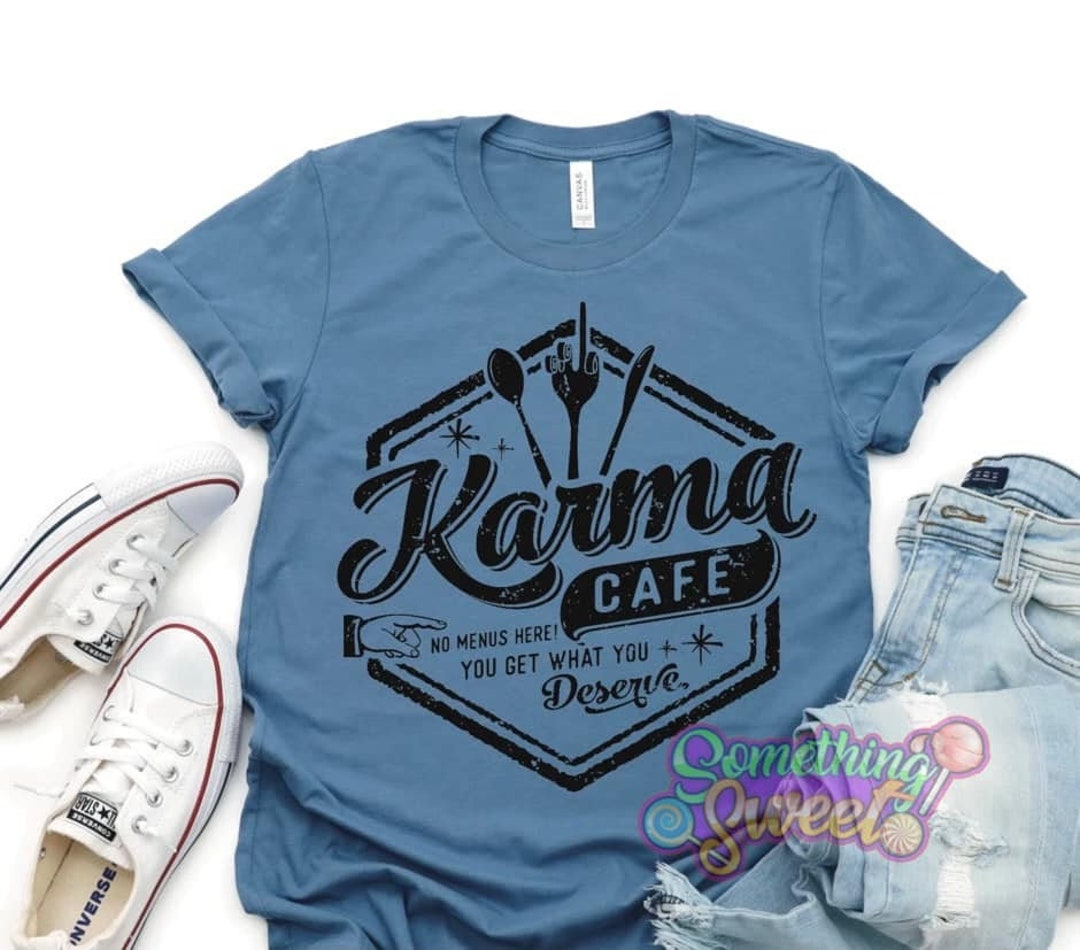 Karma Graphic Tee - Etsy