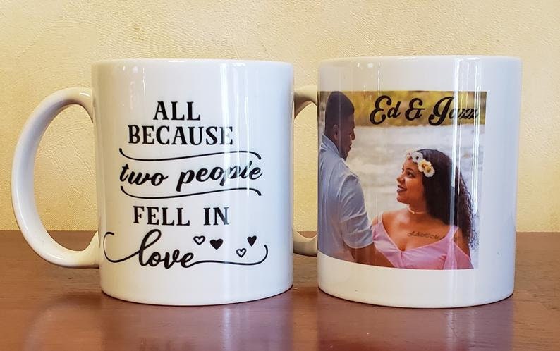 Wedding Mug Wedding Photo Mug Wedding Party Gifts Wedding | Etsy