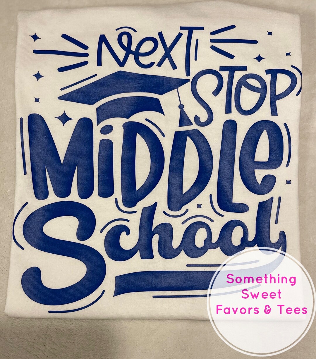 5th Grade Graduation Tee, Next Stop Middle School - Etsy