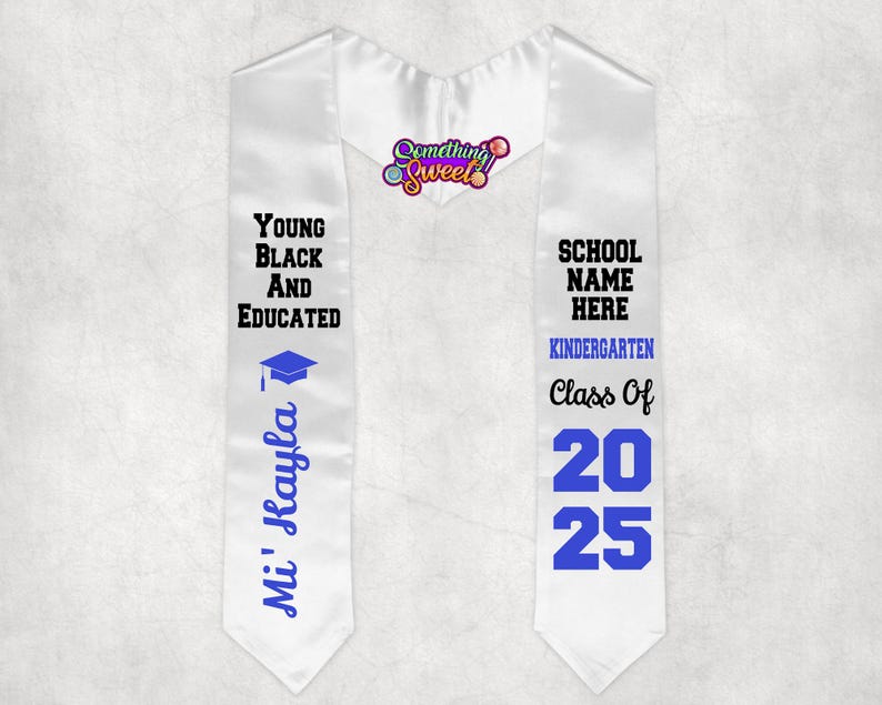 Class of 2025 Youth Graduation Cap OR Stole - Etsy