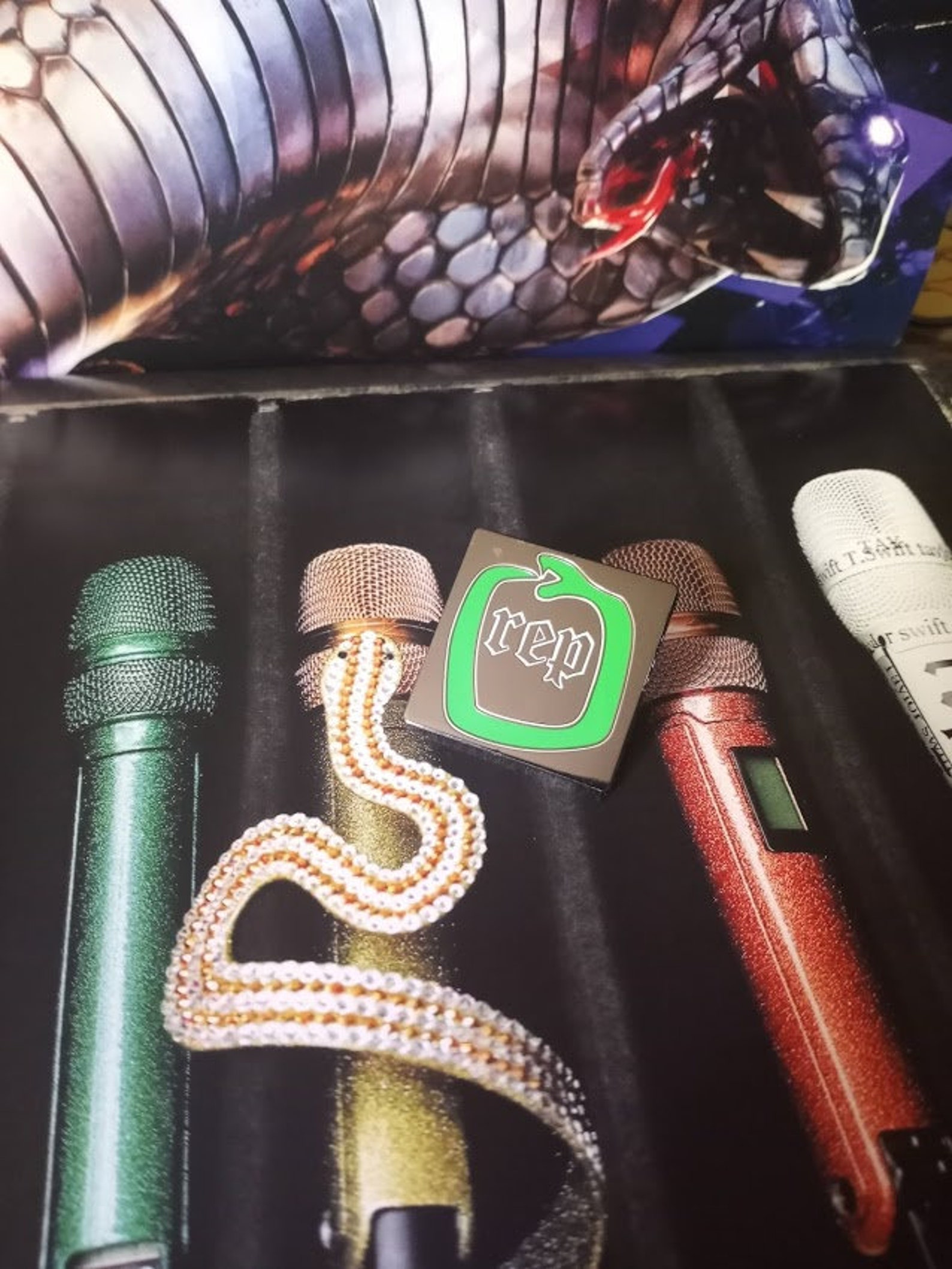 Reputation Snake Karyn Hard Enamel Pin | Etsy