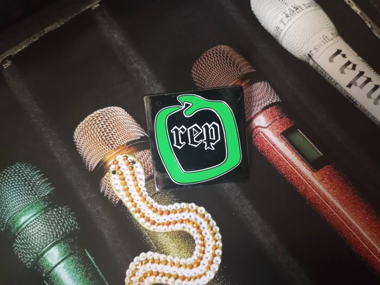 Reputation Snake Karyn Hard Enamel Pin - Etsy