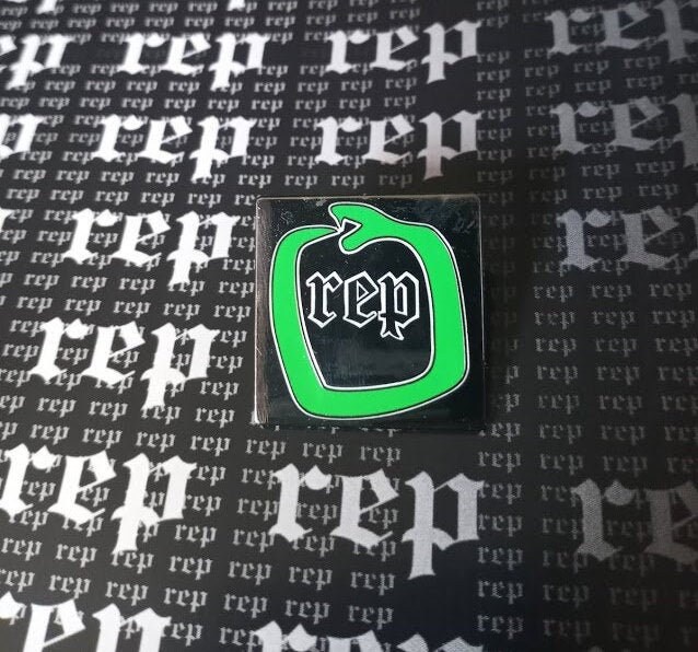 Reputation Snake Karyn Hard Enamel Pin - Etsy
