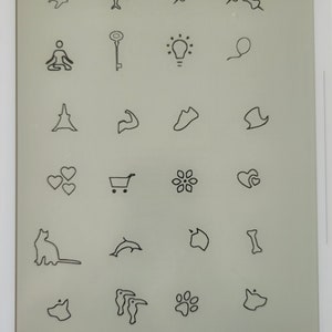 Supernote Visual Library: Stickers, Shapes, Lines + Note Covers (.note ...