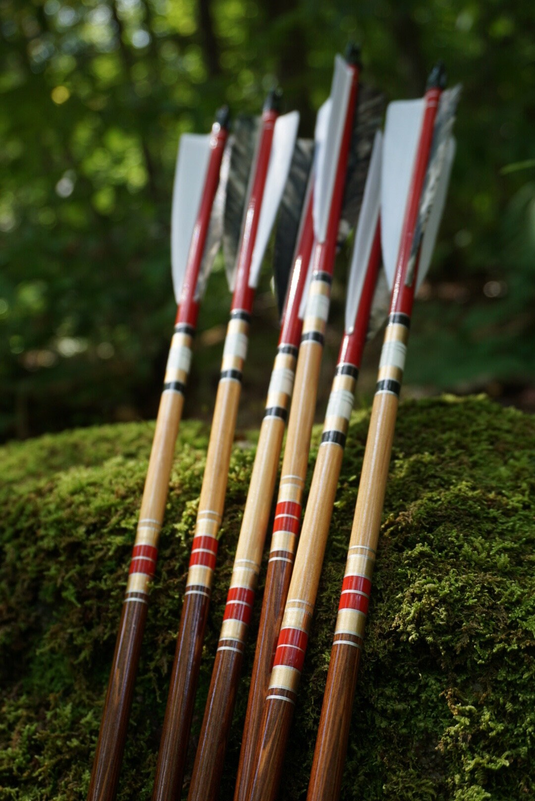 Wood Arrows Traditional Wood Arrows for Archery Longbow and Recurve - Etsy