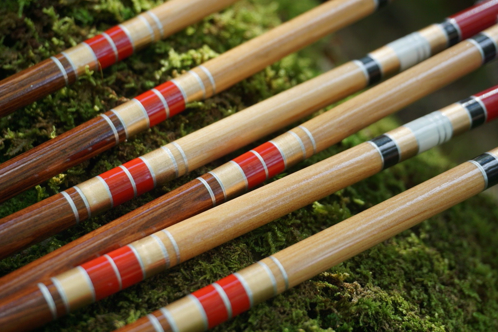 Wood Arrows Traditional Wood Arrows for Archery Longbow and Recurve - Etsy