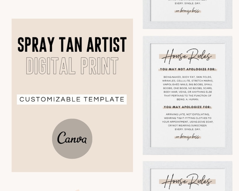 Spray Tan Business Editable Print Spray Tan Rules Digital Etsy spray-tan-business-editable-print-spray-tan-rules-digital-etsy