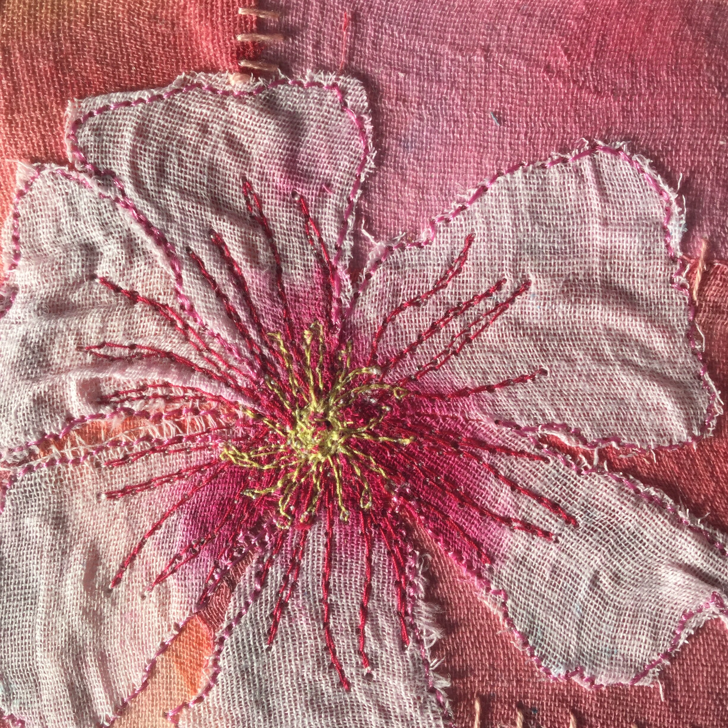 Original Textile Painting - Etsy UK