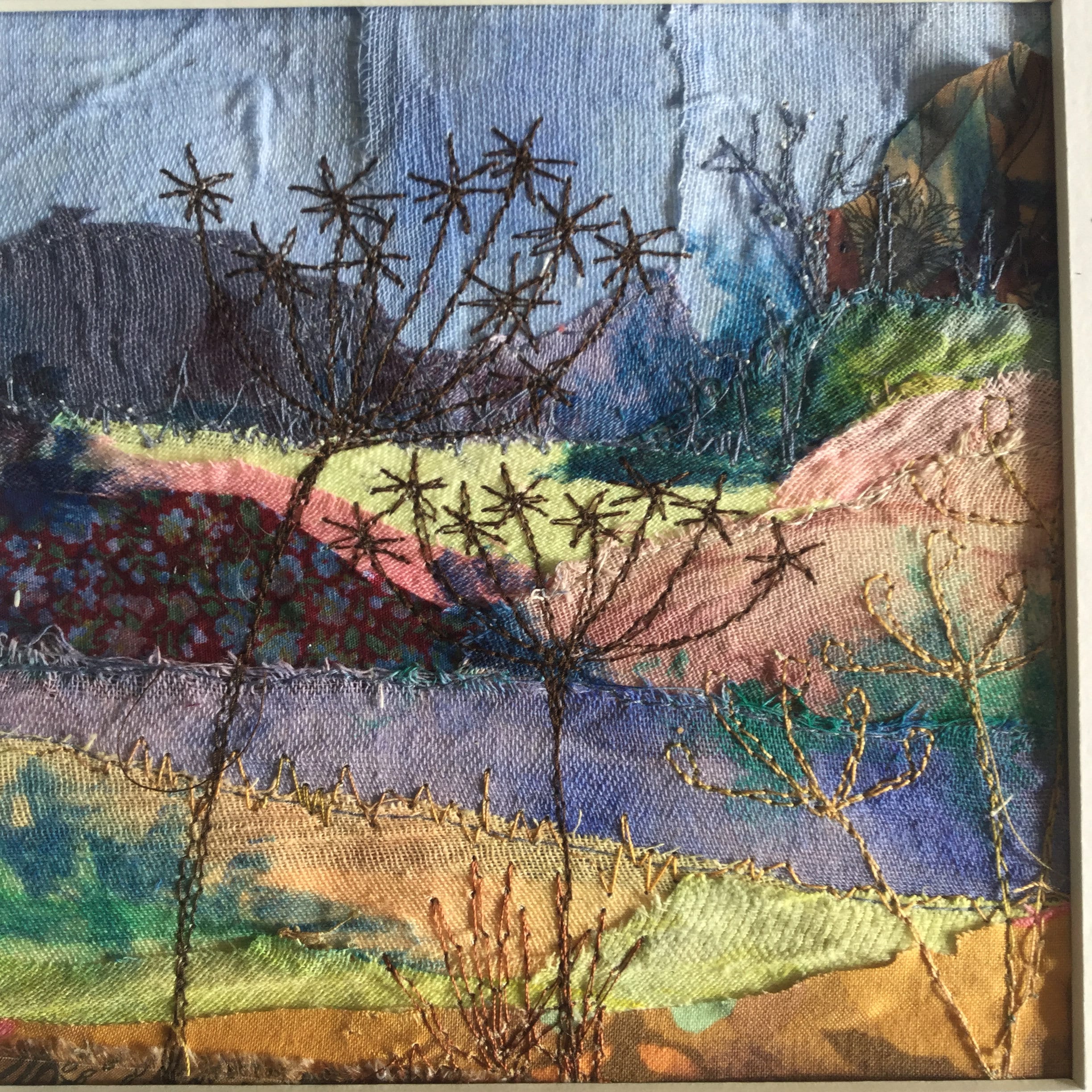 Textile Painting - Etsy