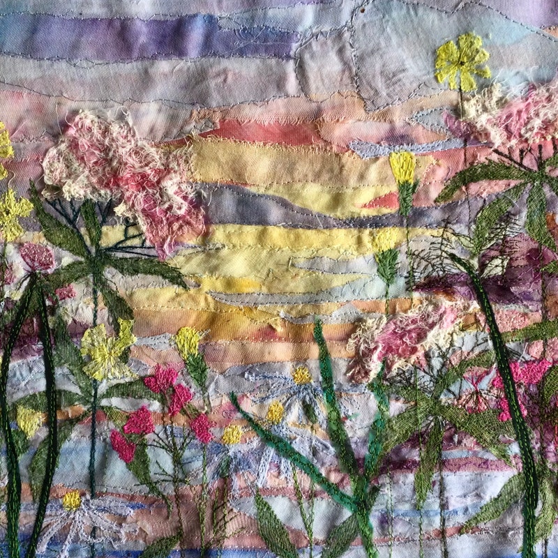 Textile Landscape - Etsy UK