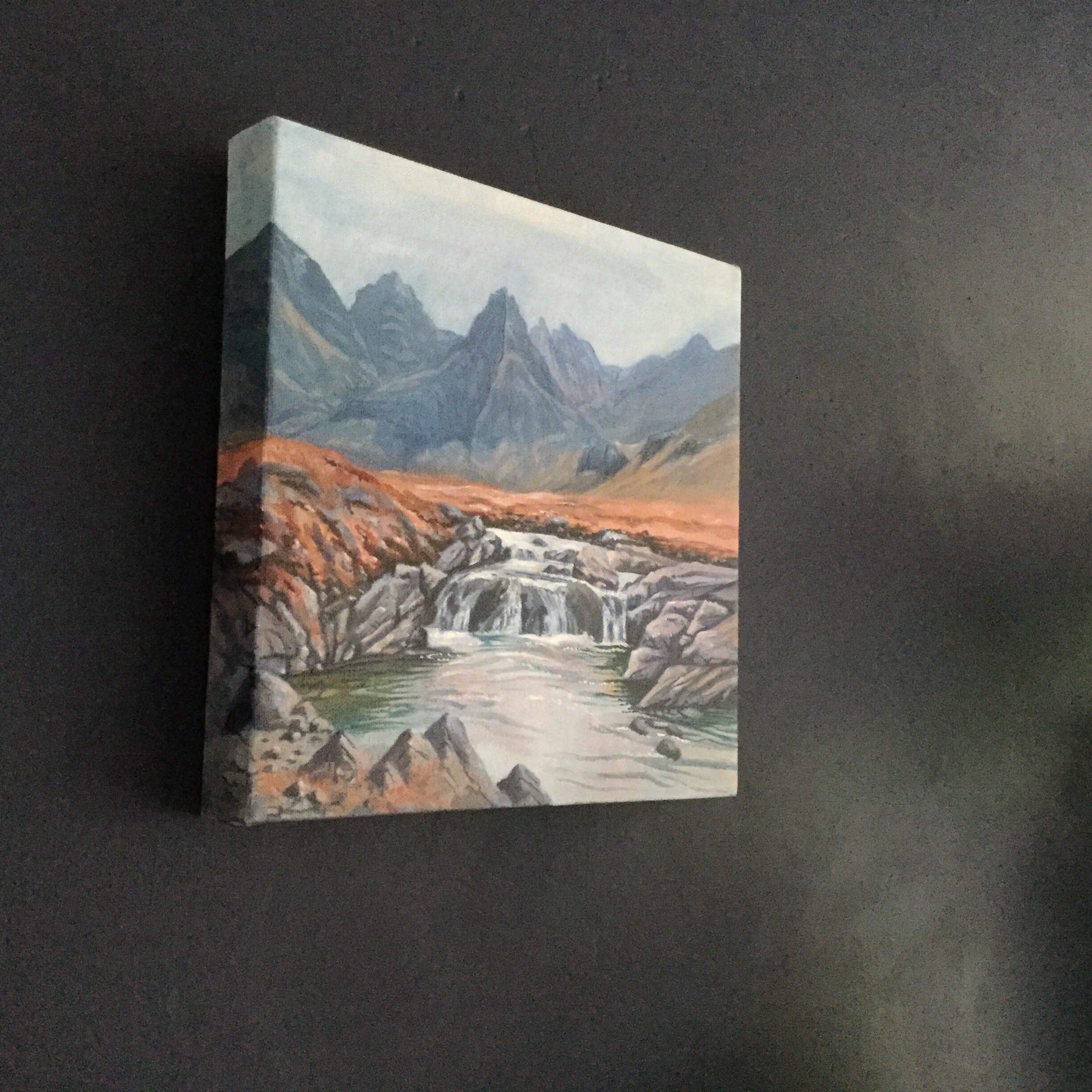 Original Painting . the Fairy Pools - Etsy UK