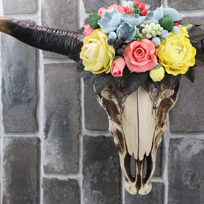 Skull Decor - Etsy