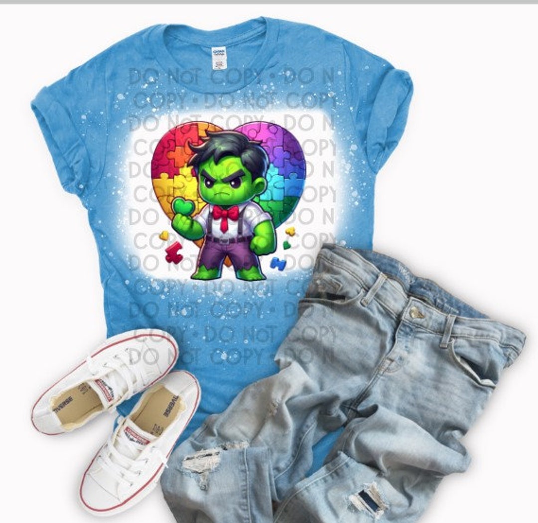 Hulk Avengers Autism Awareness Shirt - Etsy