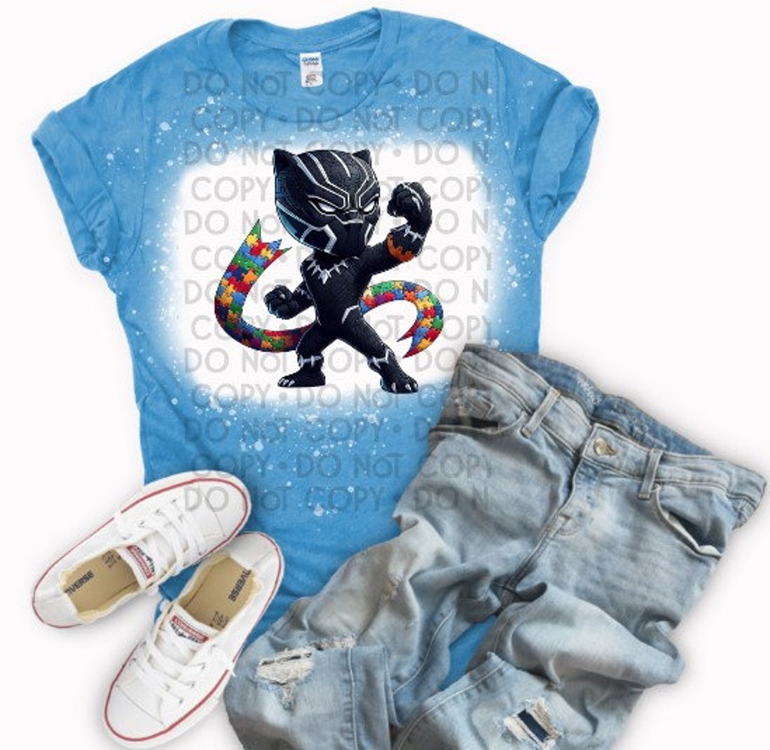 Black Panther Avengers Autism Awareness Shirt - Etsy