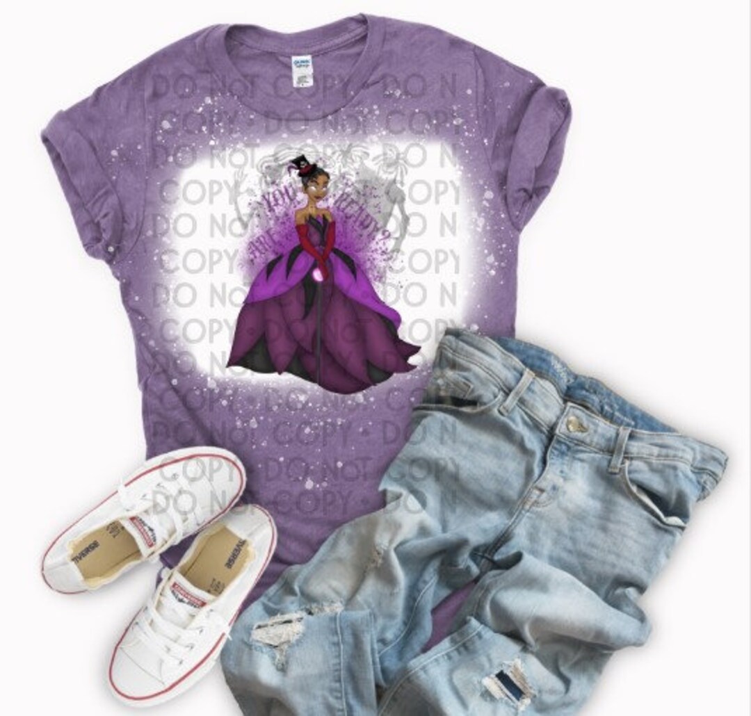 Princess Tiana Villains Shirt - Etsy