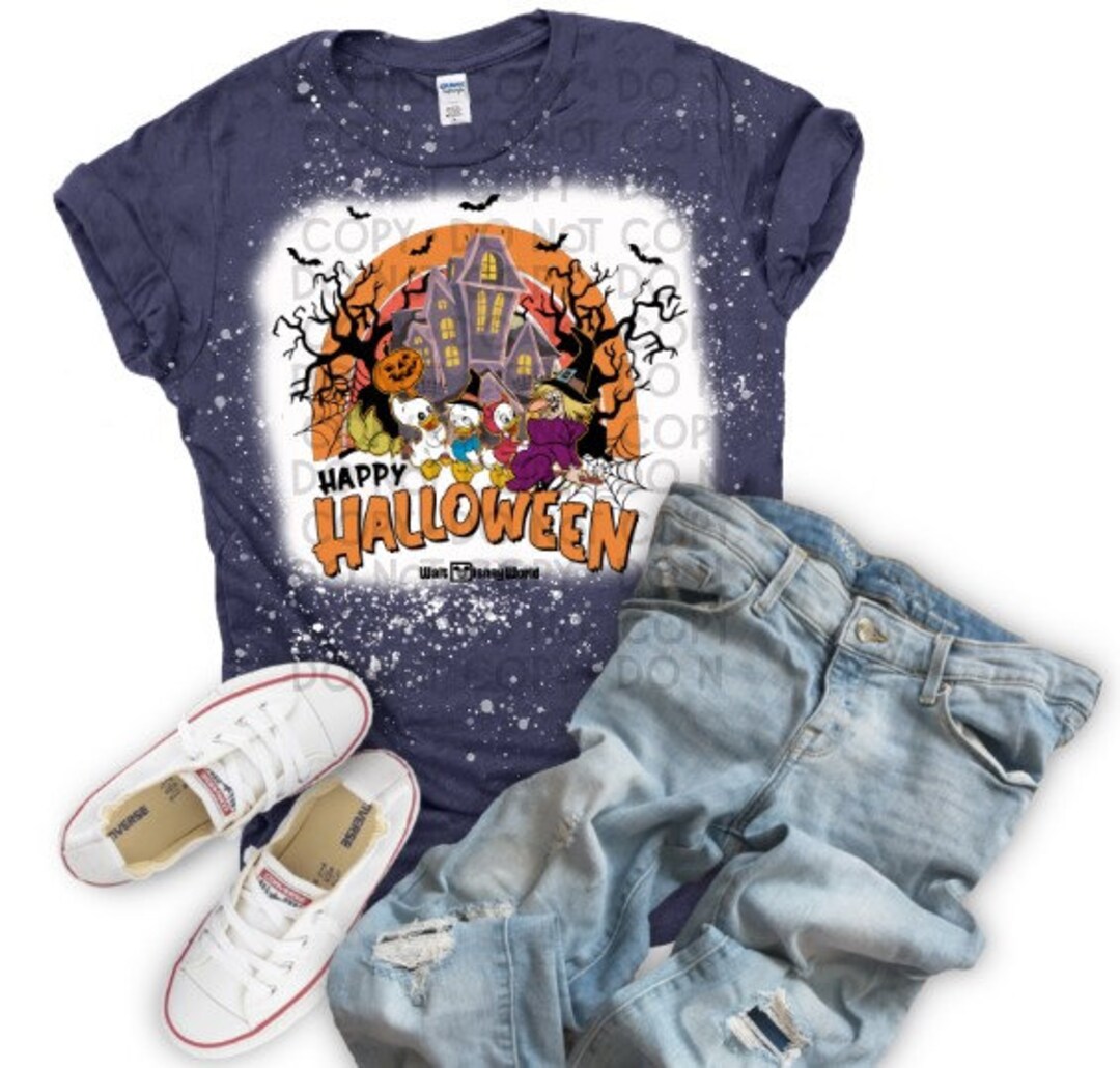 Huey Dewey and Louie Bleached Shirt - Etsy