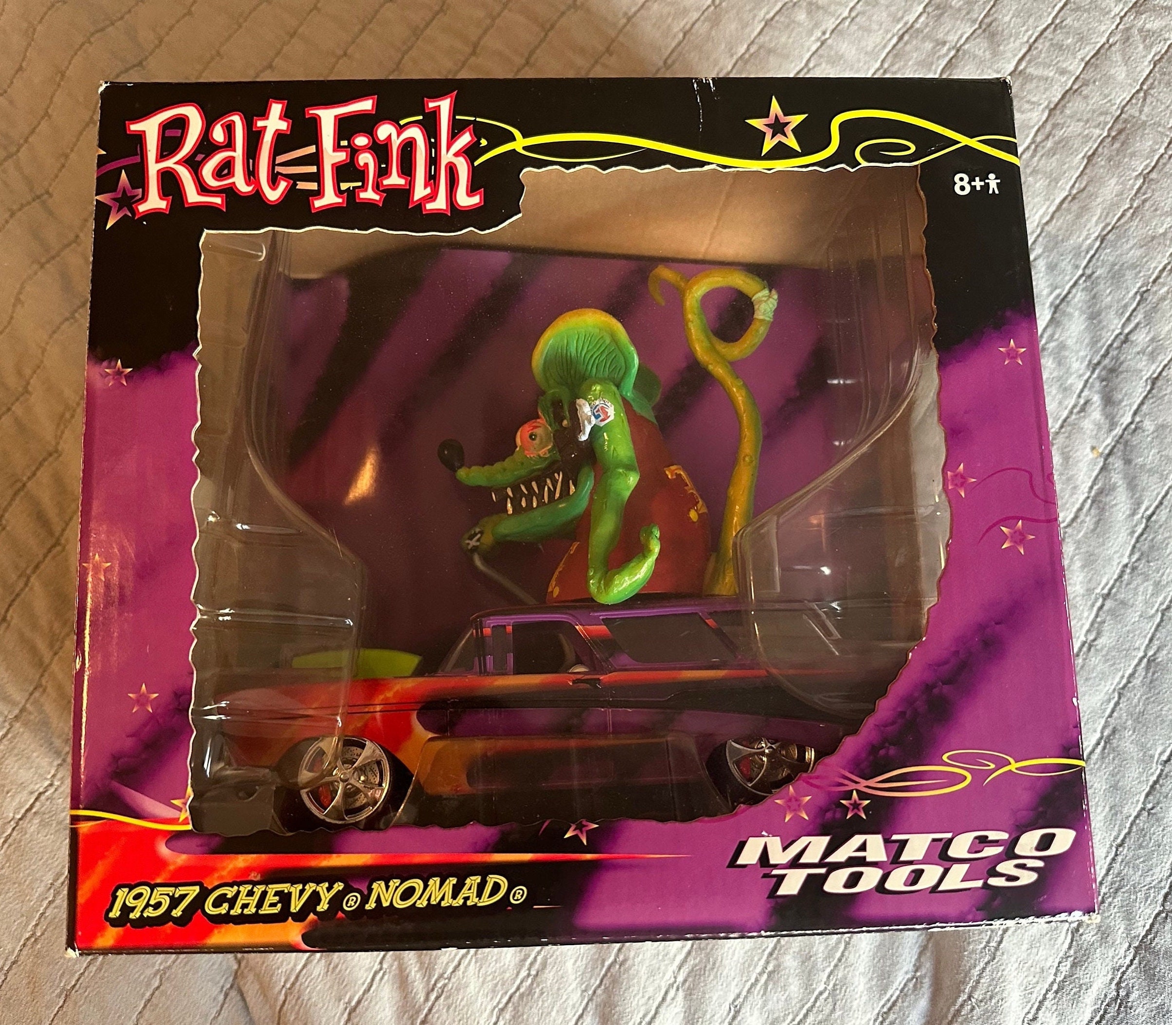CAR 0003 of 2502 Matco Tools Rat Fink 1957 Chevy Nomad 1:24 Diecast Car ...
