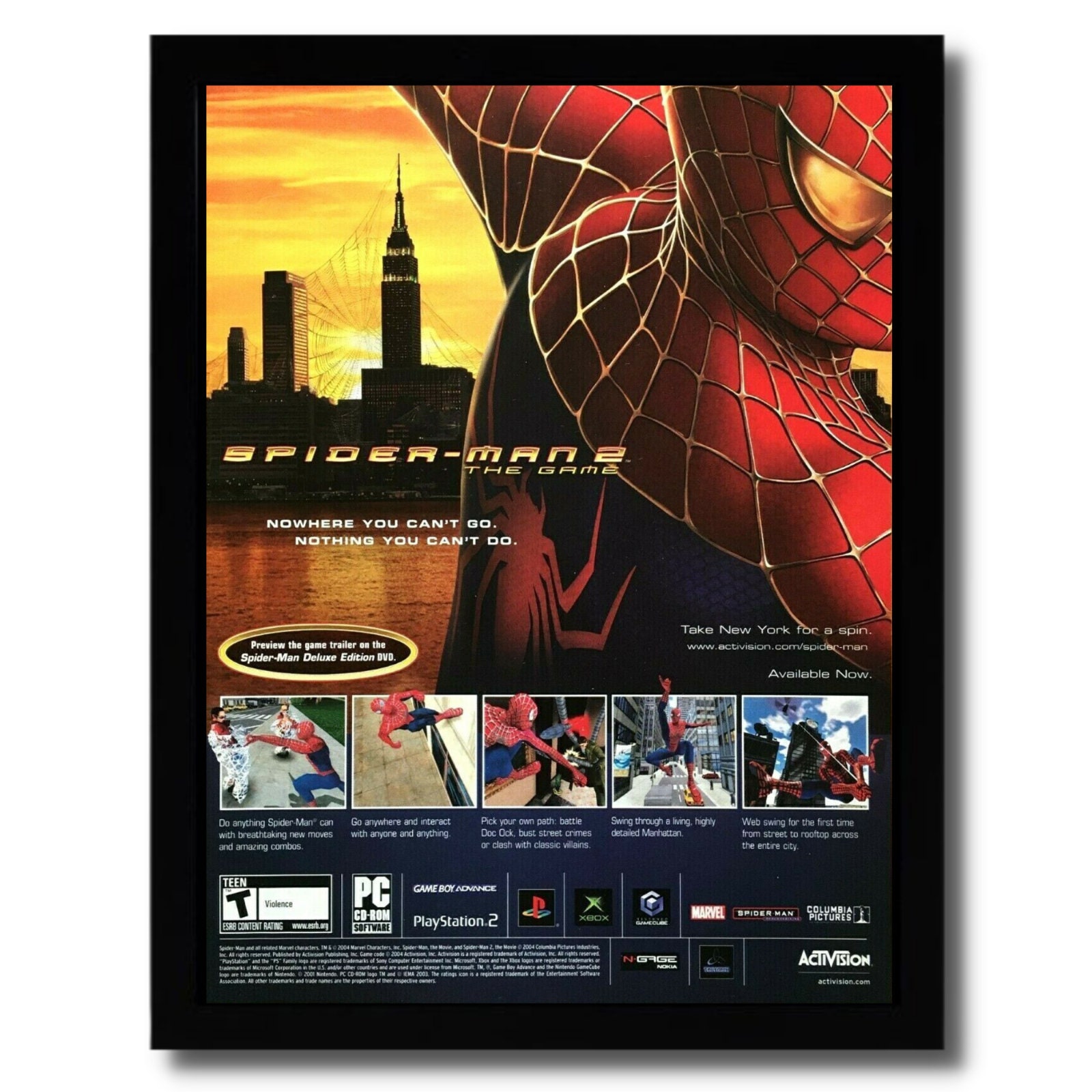 Spider Man 2 Game Ps2