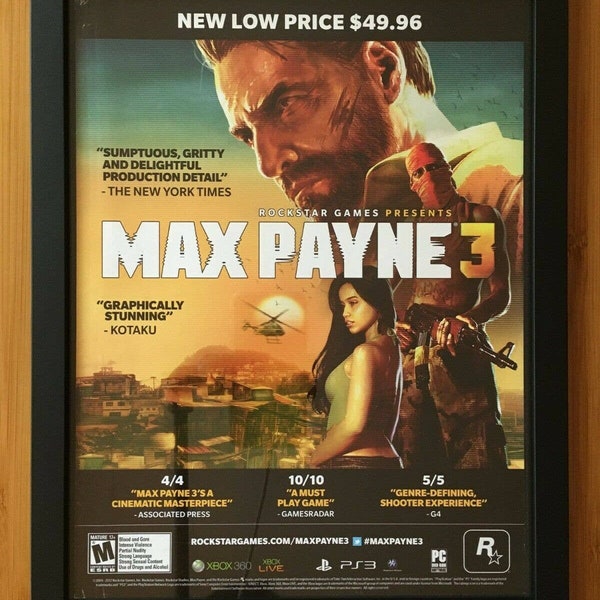 Max Payne Poster - Etsy