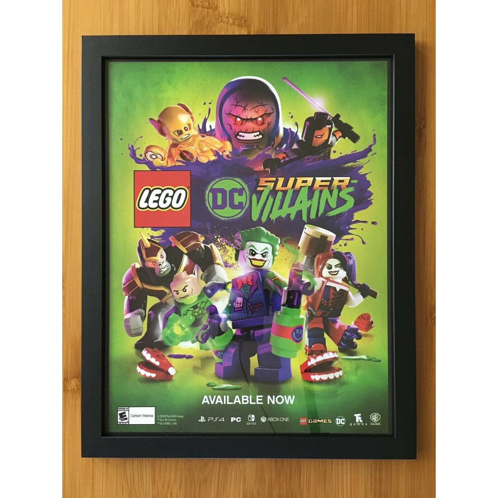 Lego Marvel Villains Poster