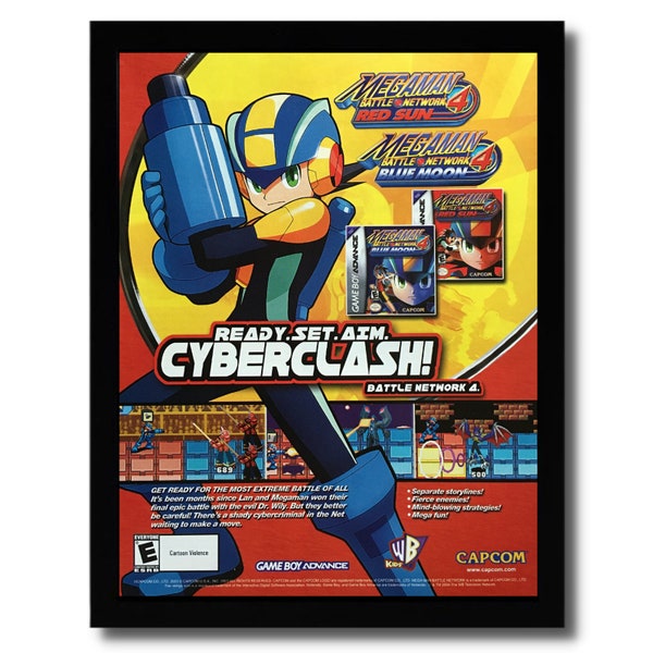 Megaman Battle Network Poster - Etsy