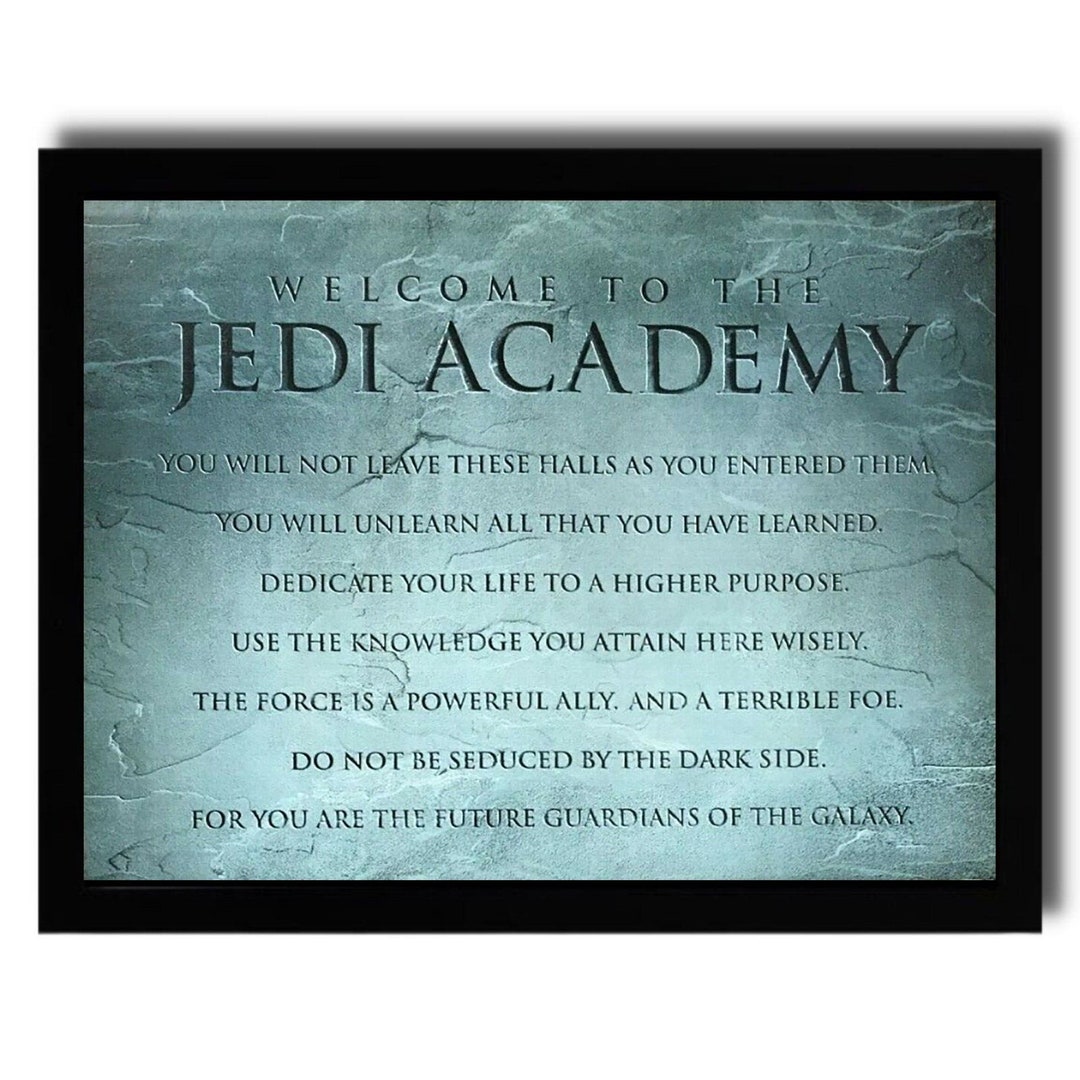 Star Wars Jedi Knight Jedi Academy Framed Print Ad/poster Official Xbox ...