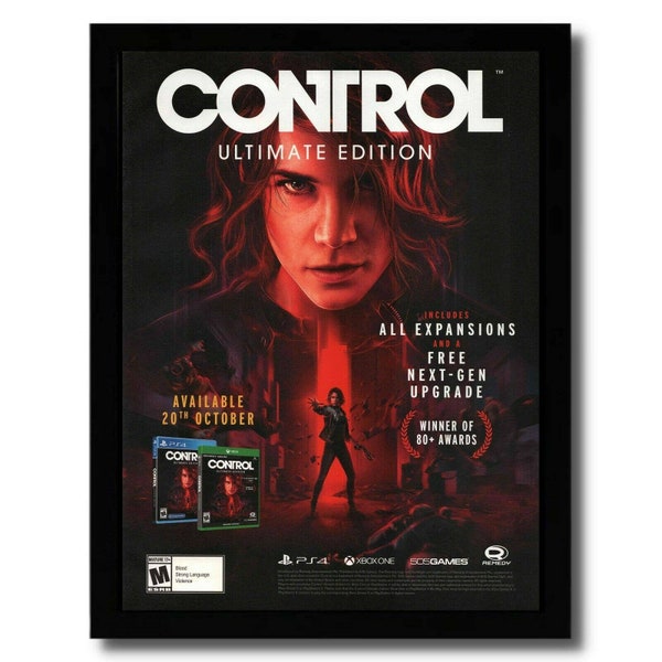 Control Game Poster - Etsy