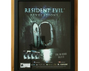 Resident Evil Framed Poster - Etsy