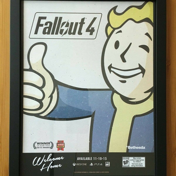 Fallout Ad Poster - Etsy