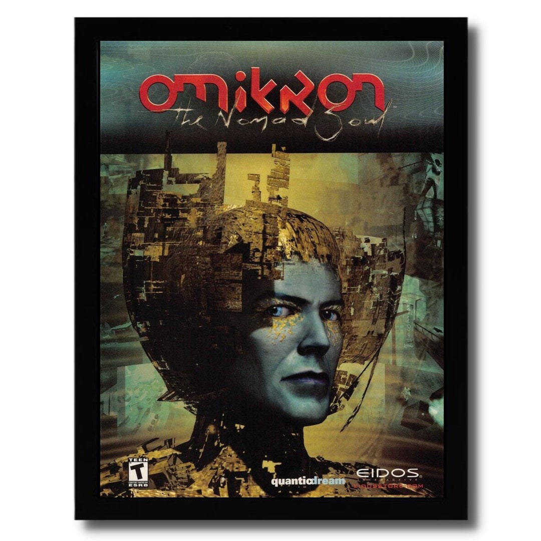 1999 Omikron: the Nomad Soul Framed Print Ad/poster Authentic Dreamcast ...